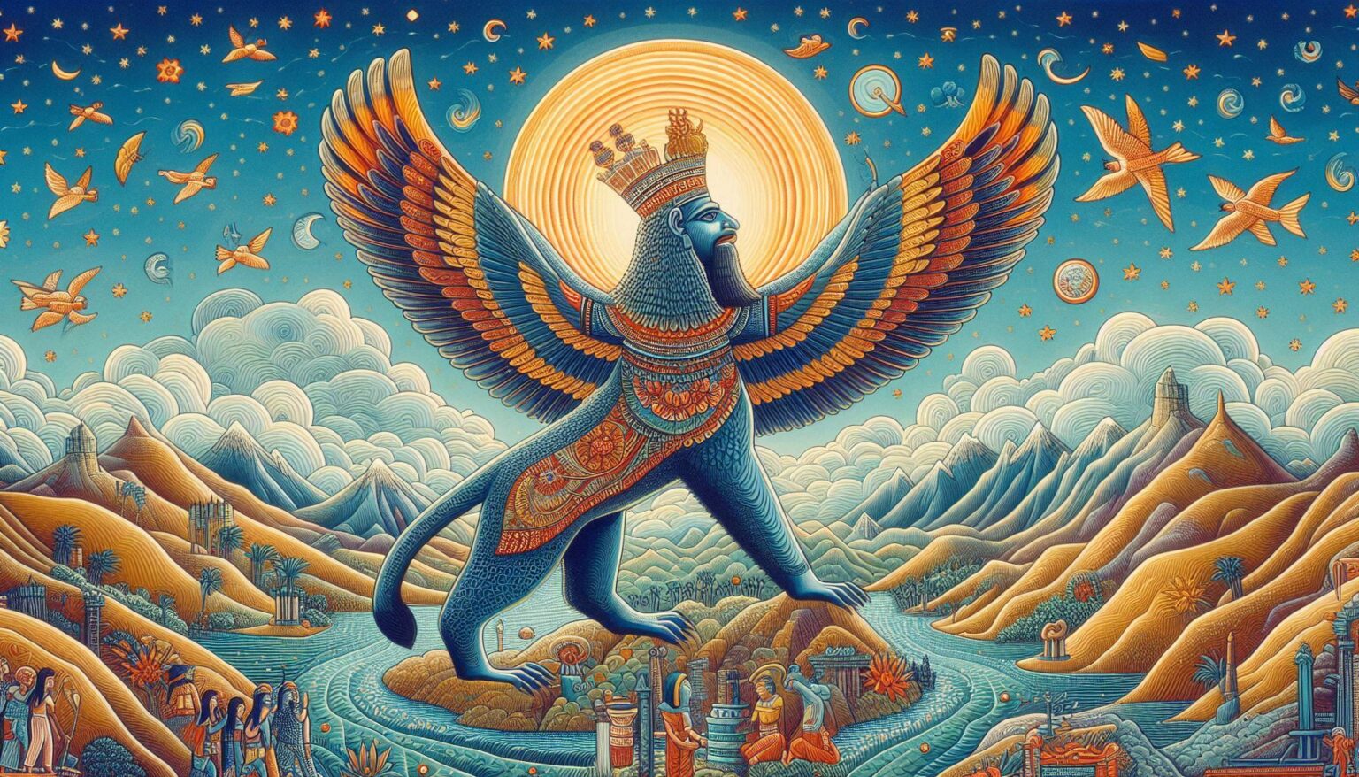 Ану — божество неба в релігійній системі Месопотамії